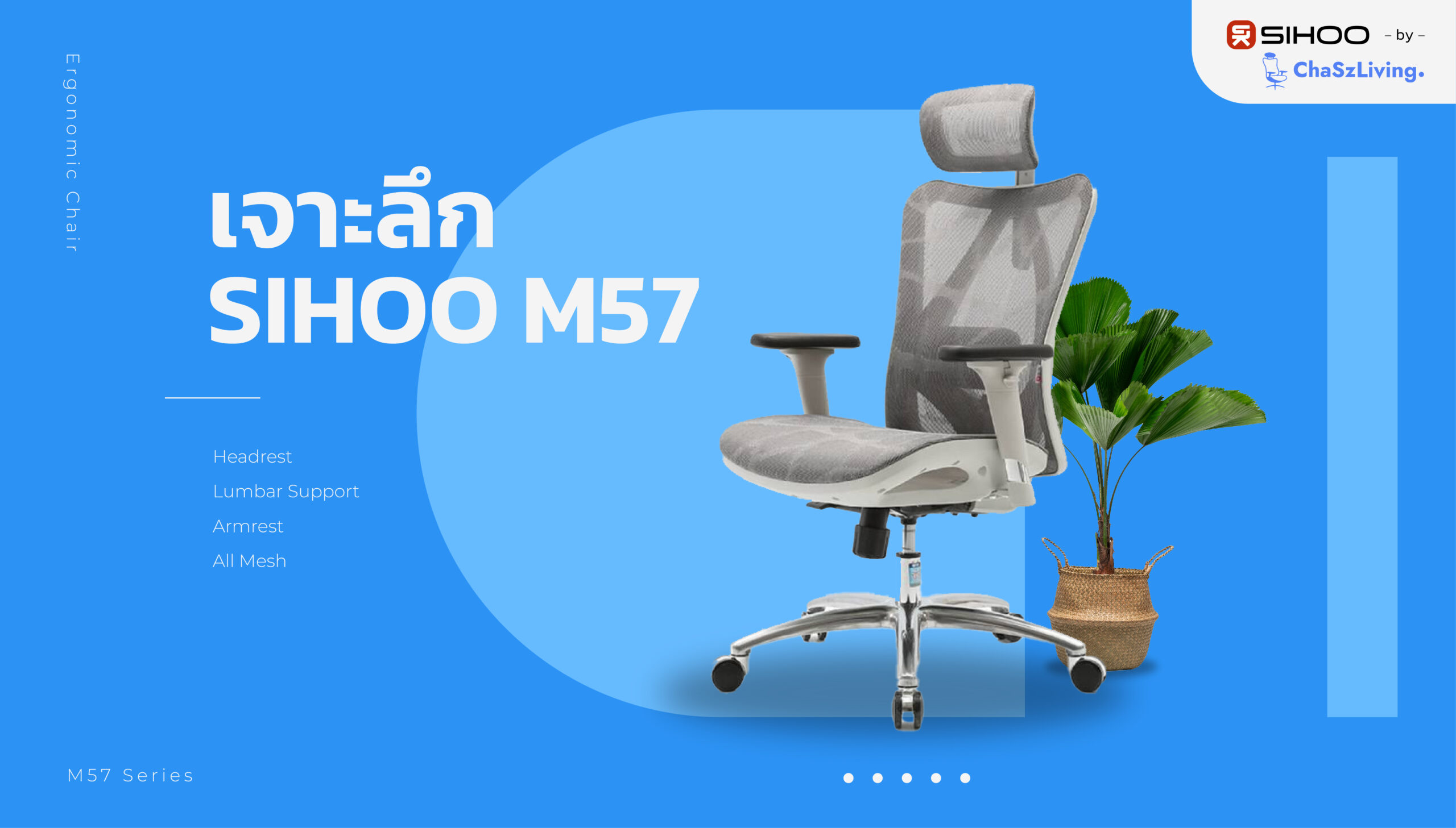 Sihoo M57 Ergonomic Chair - Chasz Living